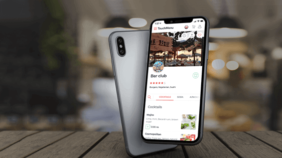 Дигитално меню за хотели, ресторанти, барове и търговски центрове