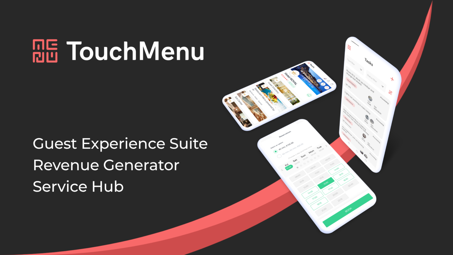Say Goodbye to Front Desk Queues - TouchMenu